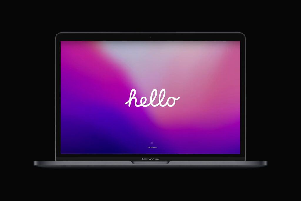 How to set up the MacBook Pro 13 (2022)
