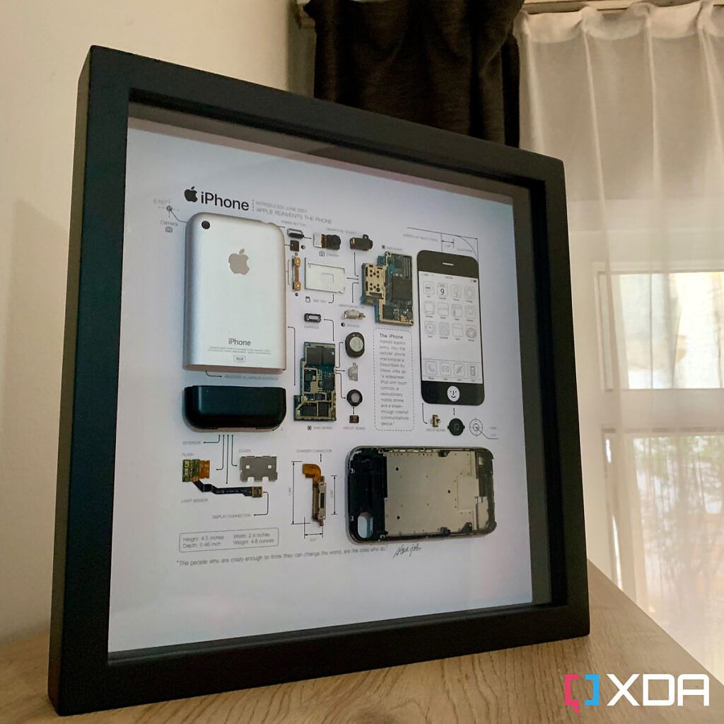 Grid 1 is the perfect frame to honor and immortalize the Original iPhone