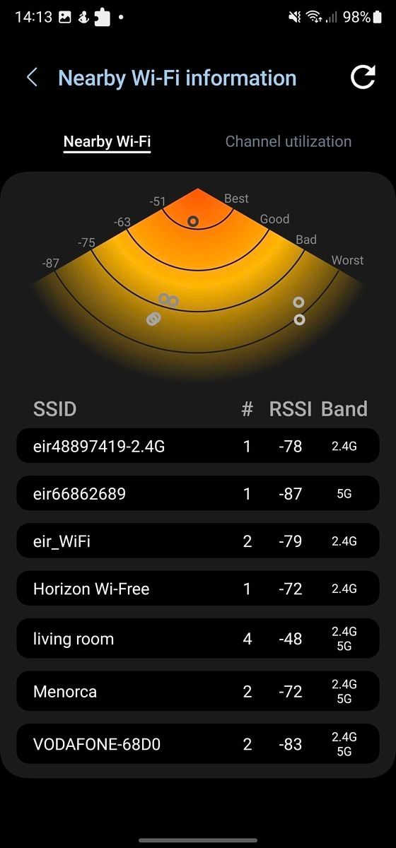 One UI 5.0 beta includes a new set of Wi-Fi developer options