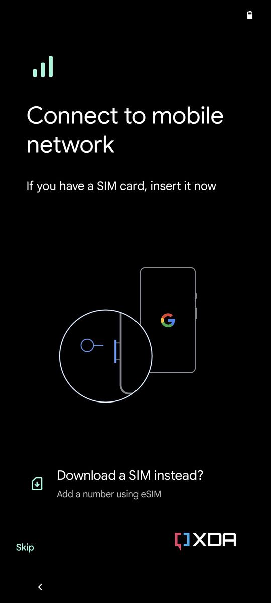 How to set up the Google Pixel 6a and begin using the device