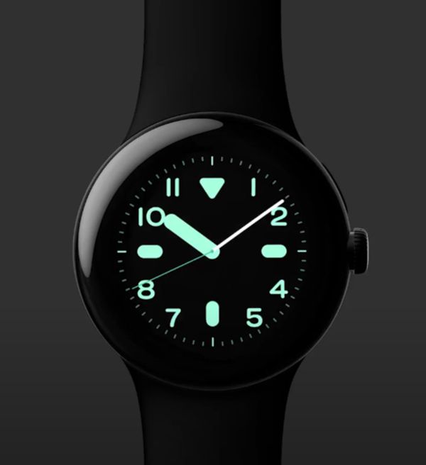 Google tweaks last week's Pixel Watch teaser to make its bezel look slimmer