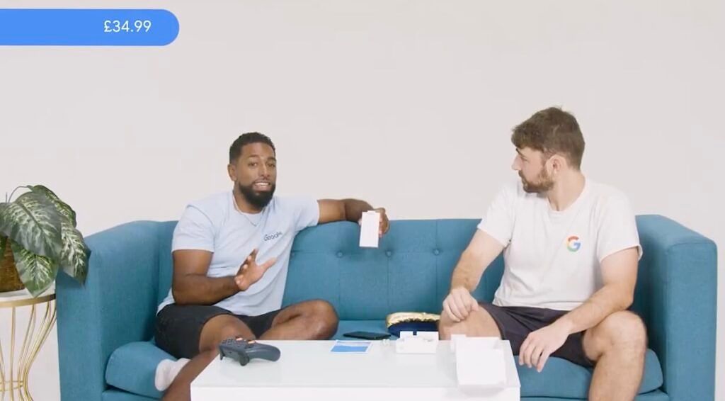 Google showcases the Chromecast with Google TV (HD) in retail training ...