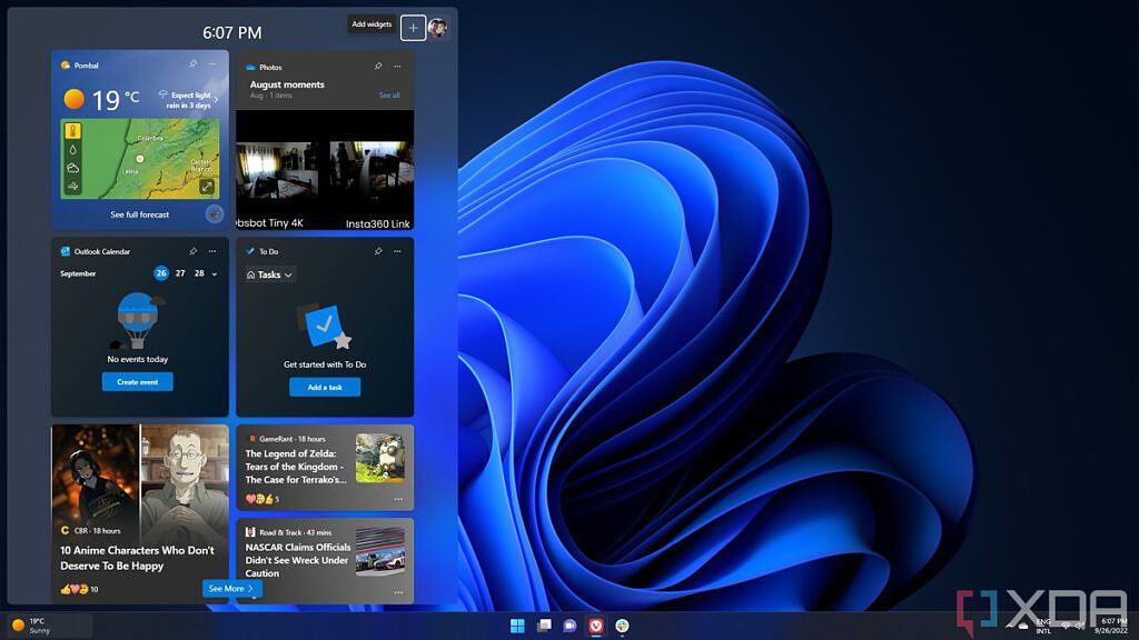 Windows 11 deep dive: Checking out the Widgets pane