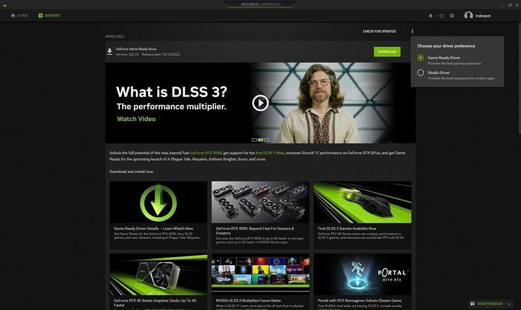 Here's how to update the graphics card drivers on your PC