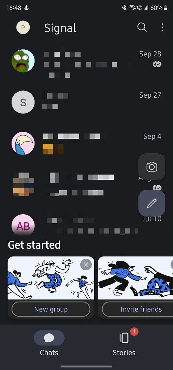 Signal's new Stories feature is now available on the beta channel