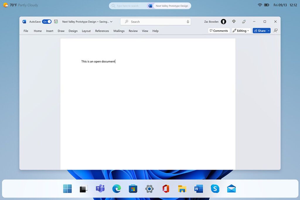 Microsoft apparently showed off a Windows 12 design prototype at Ignite