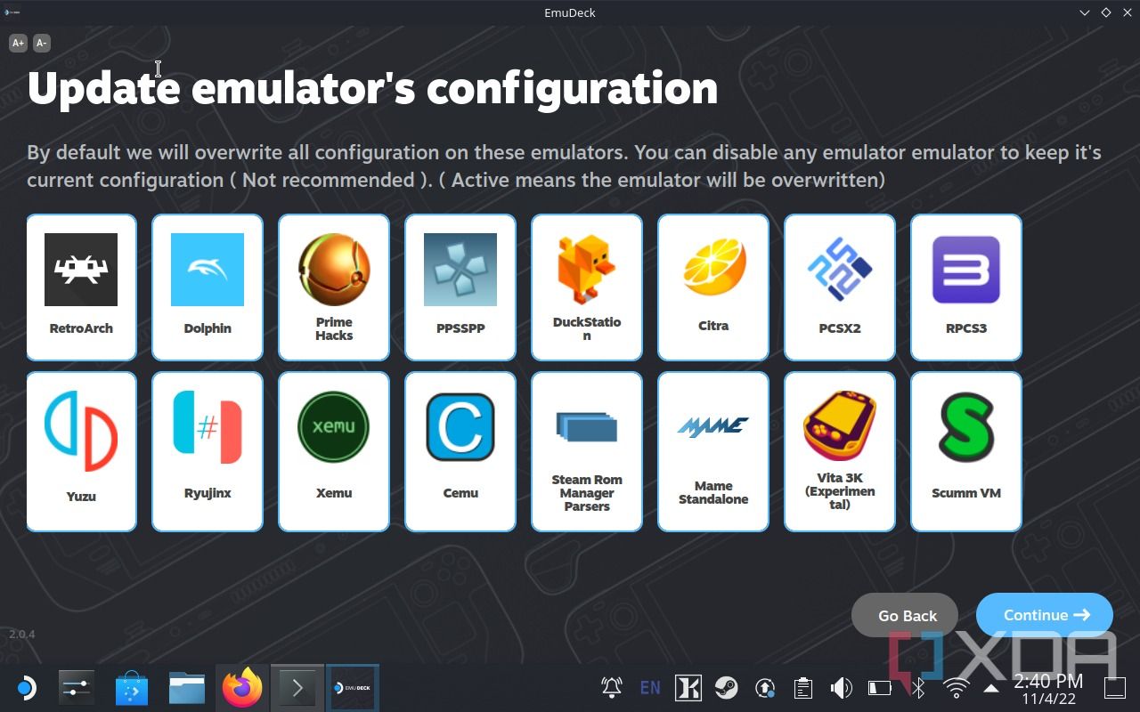 How to install EmuDeck on your Steam Deck to emulate your favorite games