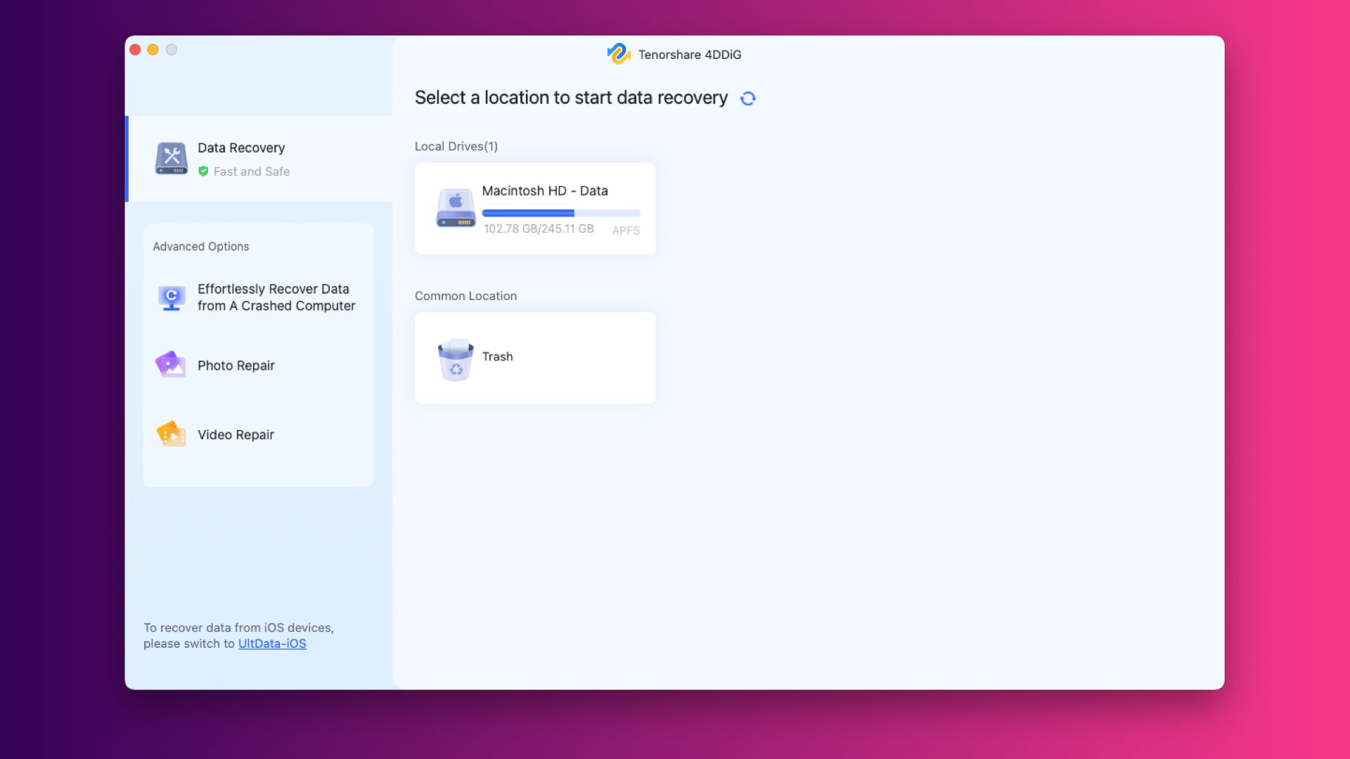 Tenorshare 4DDiG — How to Recover Deleted Files macOS Ventura?