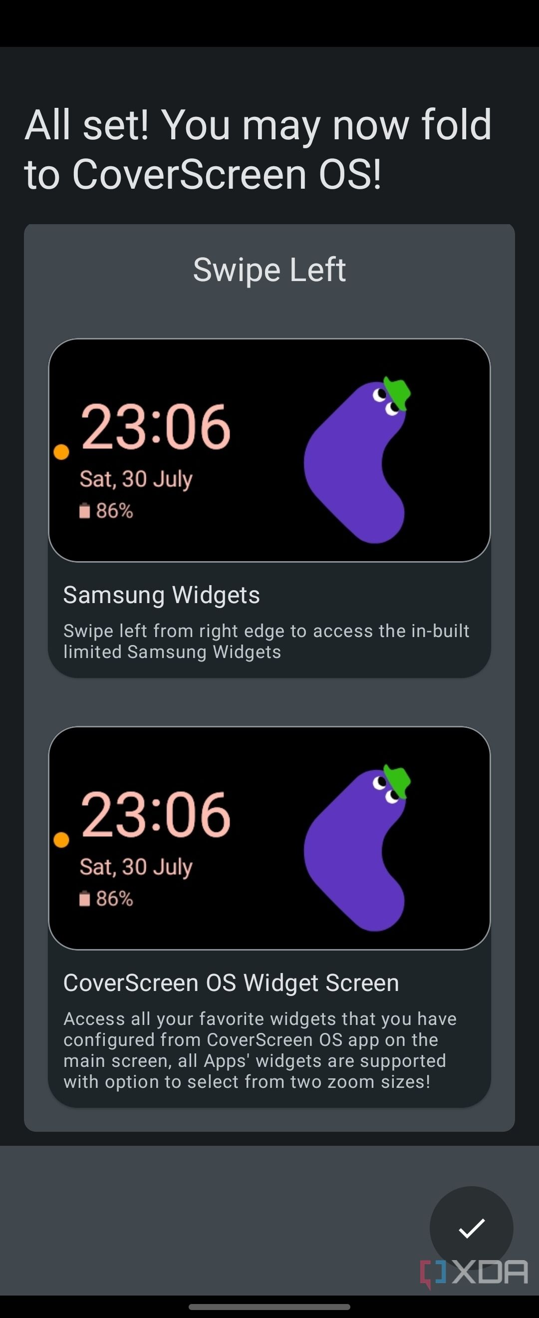 The Samsung Galaxy Z Flip 4's cover screen has a lot more potential ...