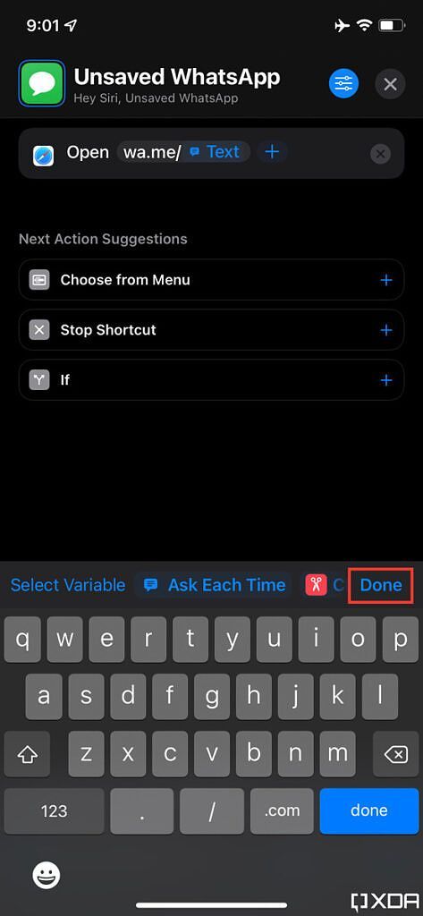 How to easily message unsaved WhatsApp numbers on iOS