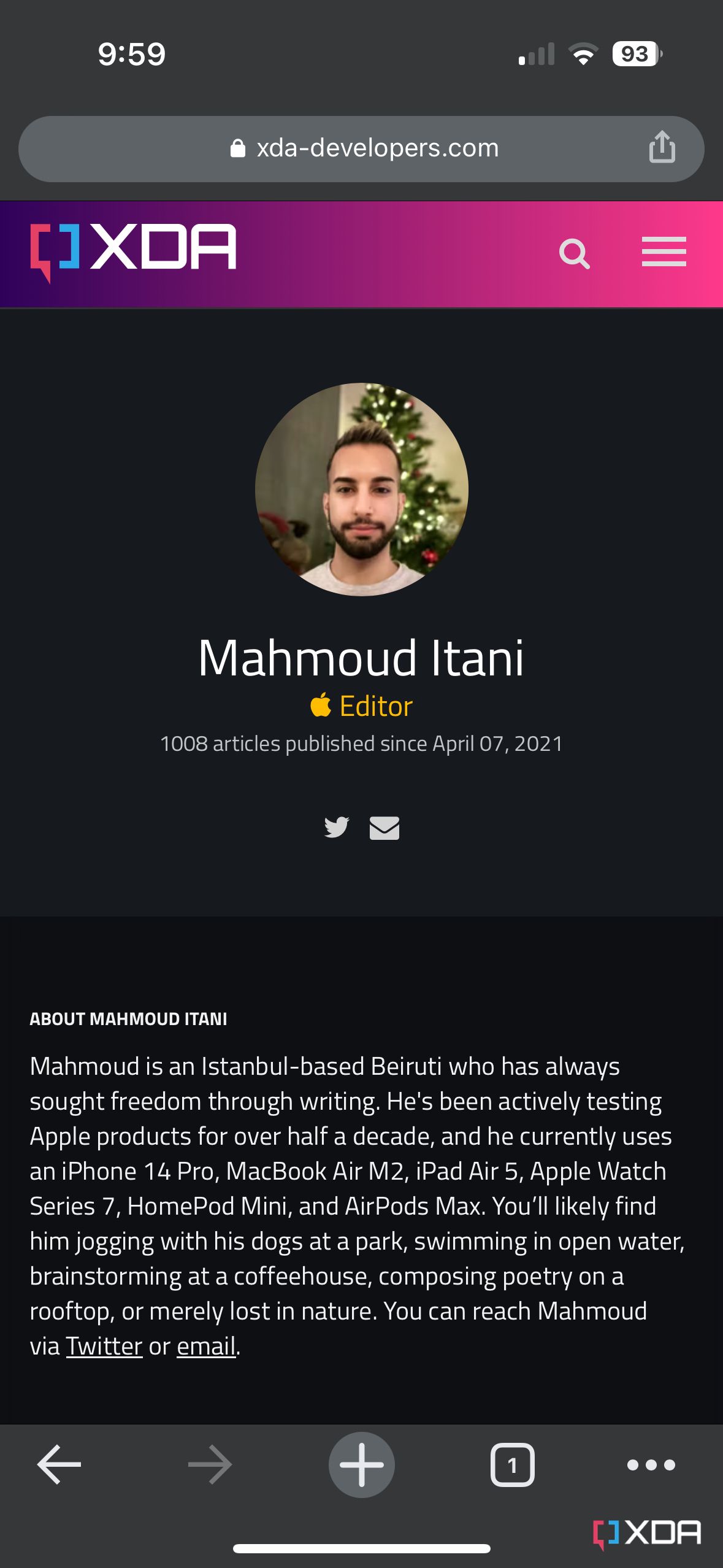 How to change the default web browser on an Apple iPhone