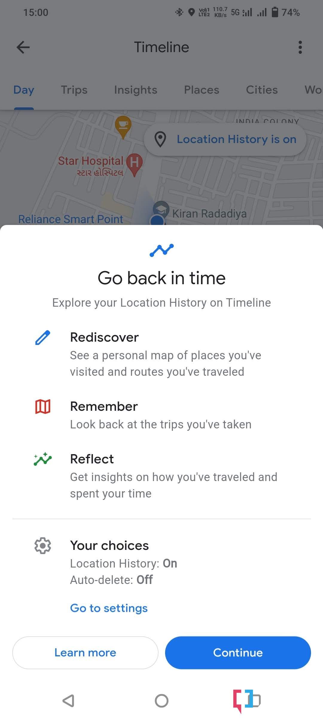 How to view your Location History in Google Maps, and how to turn it off
