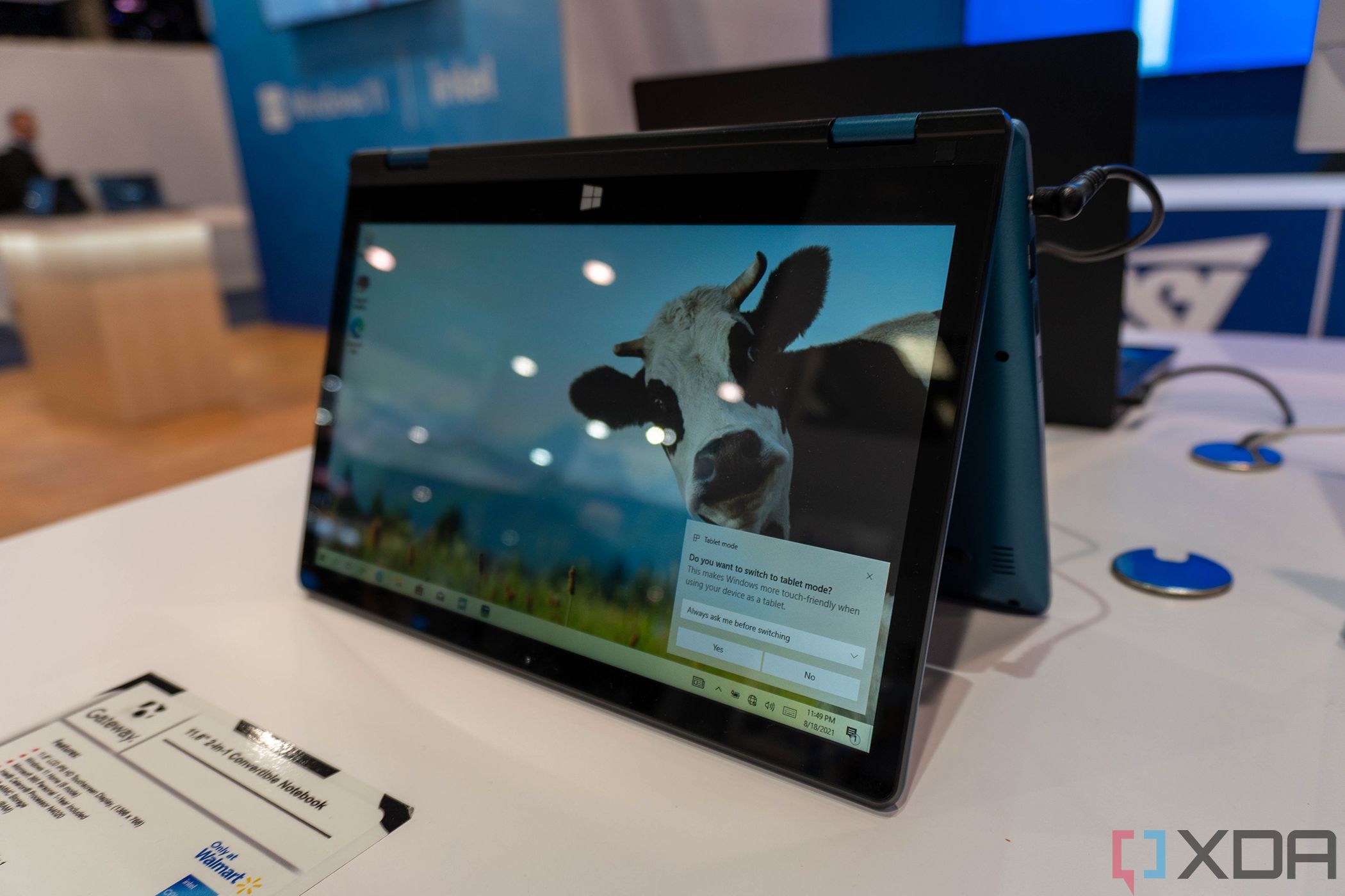 Vaio and Gateway were at CES in all their nostalgic glory
