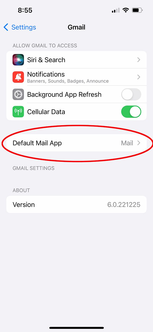 How to set default apps on an iPhone