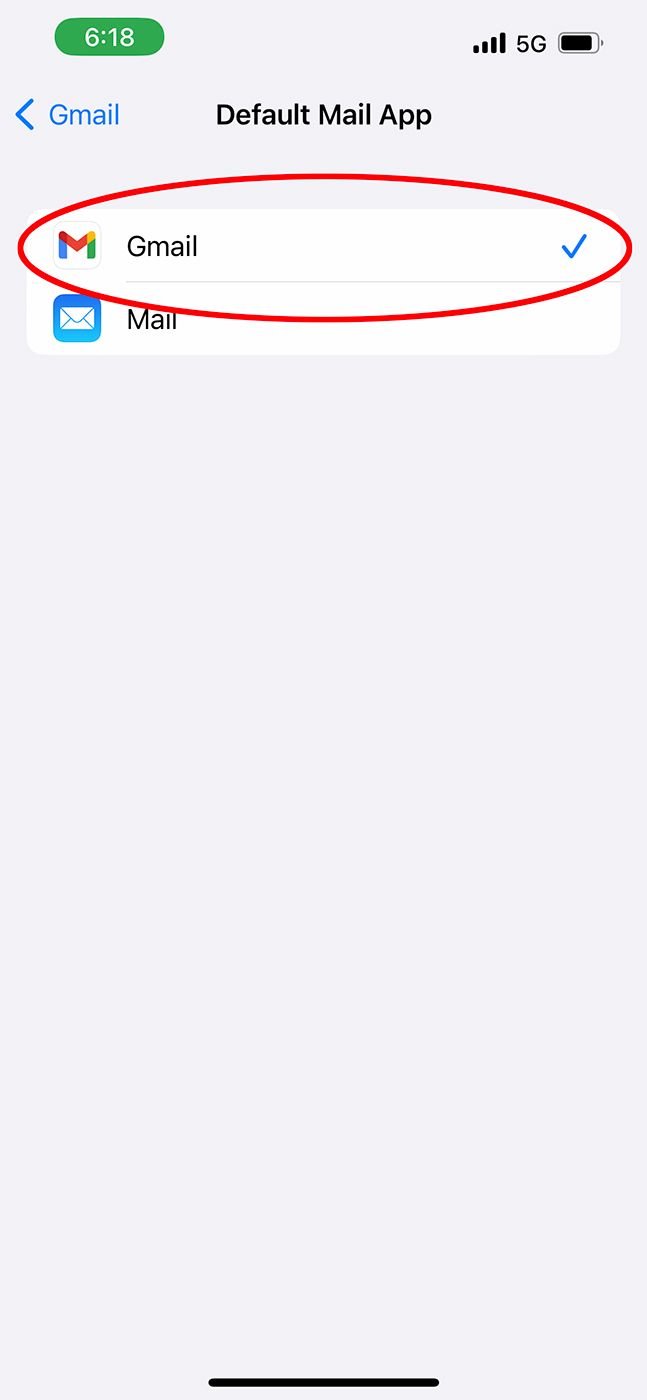 How to set default apps on an iPhone