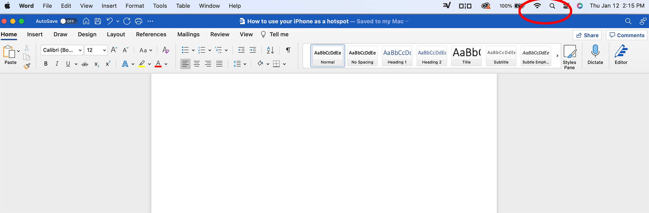 How to use your iPhone as a hotspot
