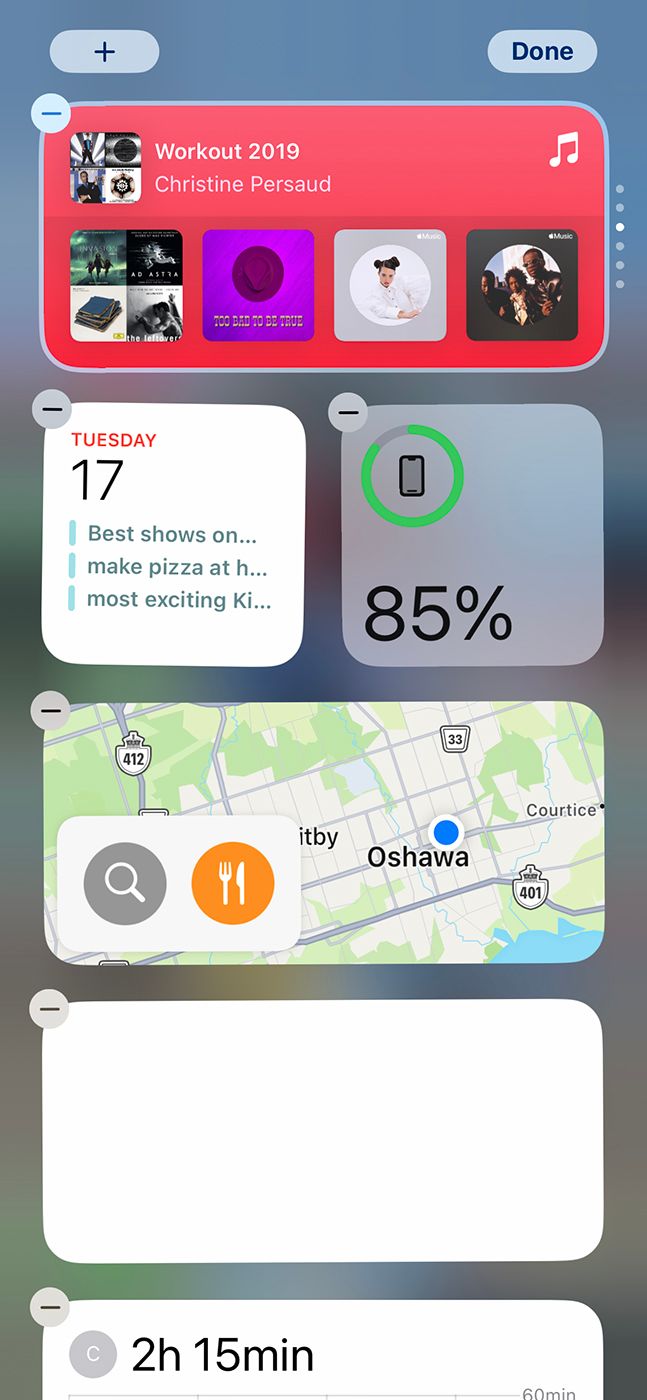 How to use widgets on an iPhone