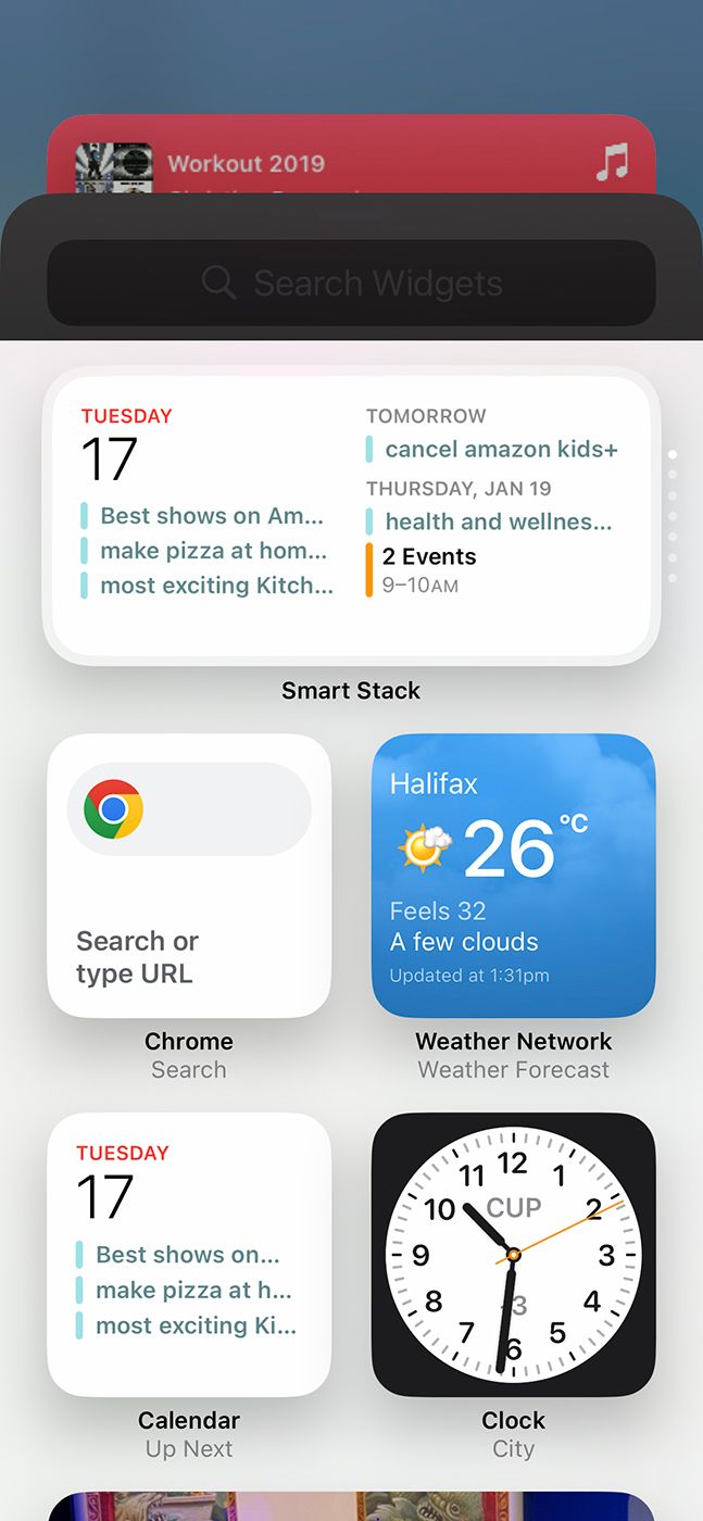 How to use widgets on an iPhone