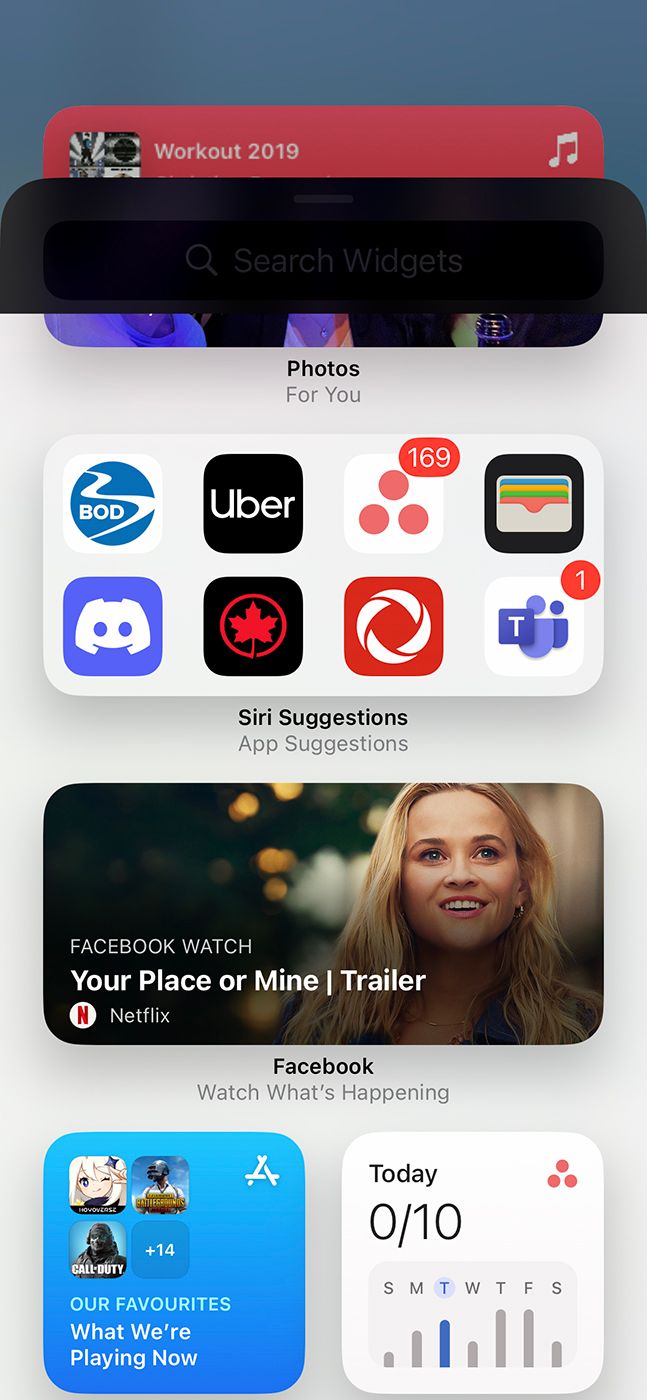 How to use widgets on an iPhone
