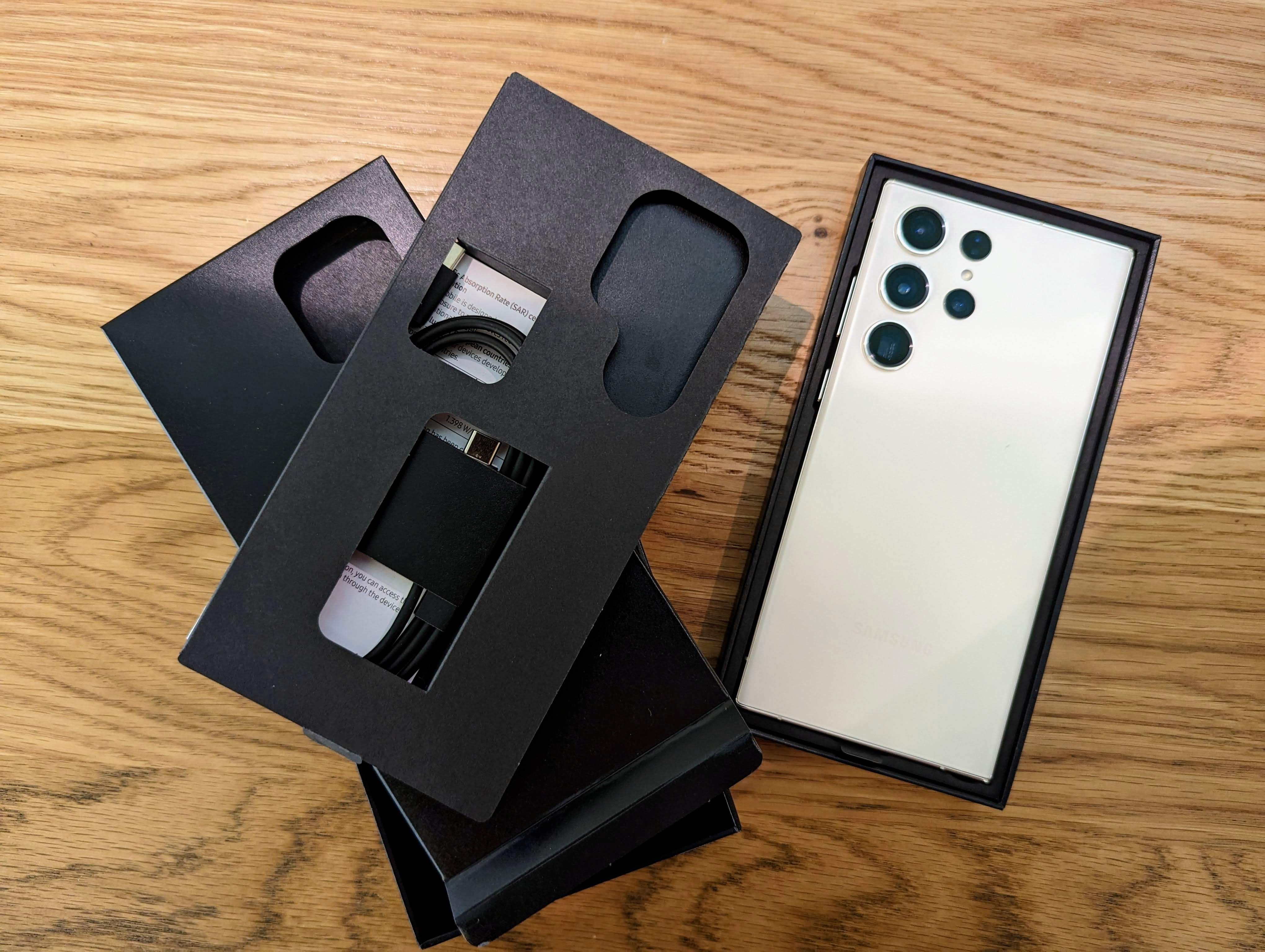 Samsung Galaxy S23 Ultra unboxing: The phone offers a lot, but the box ...