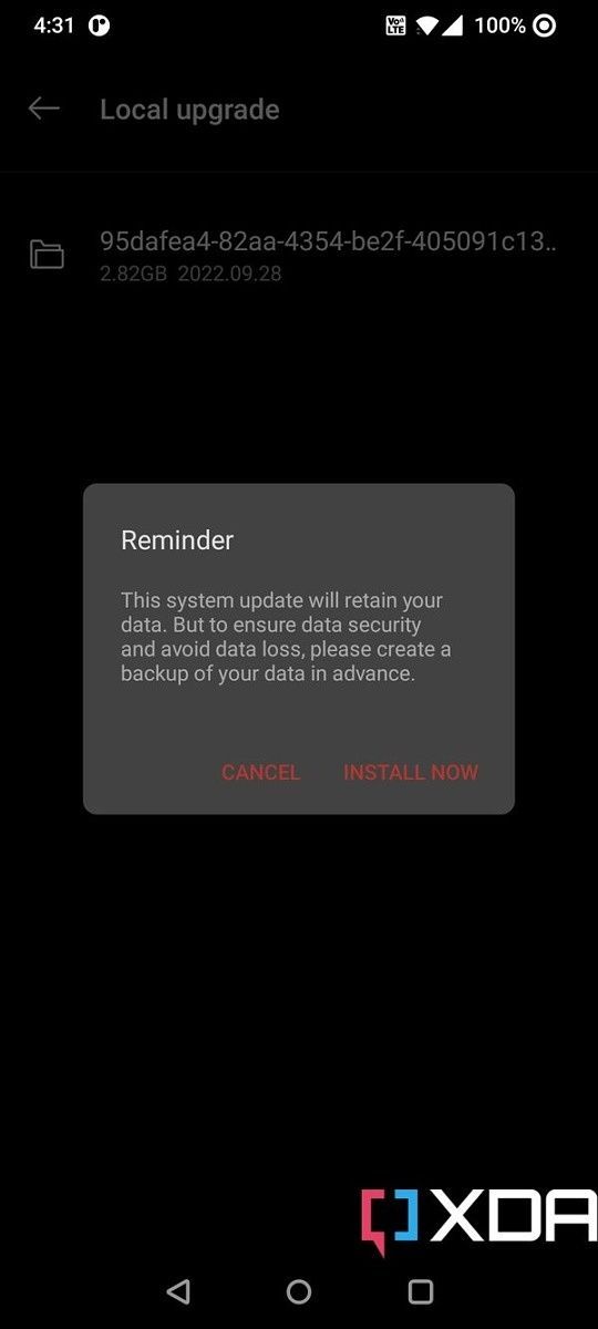 How to manually install OxygenOS OTA updates on your OnePlus phone