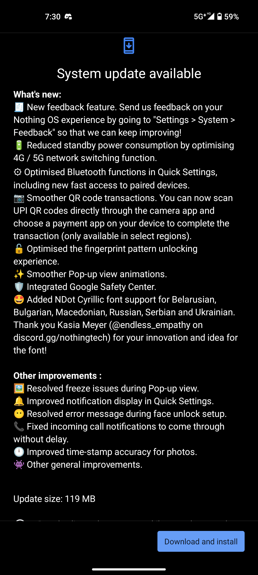 Nothing Phone 1 update delivers new features, system improvements, and ...
