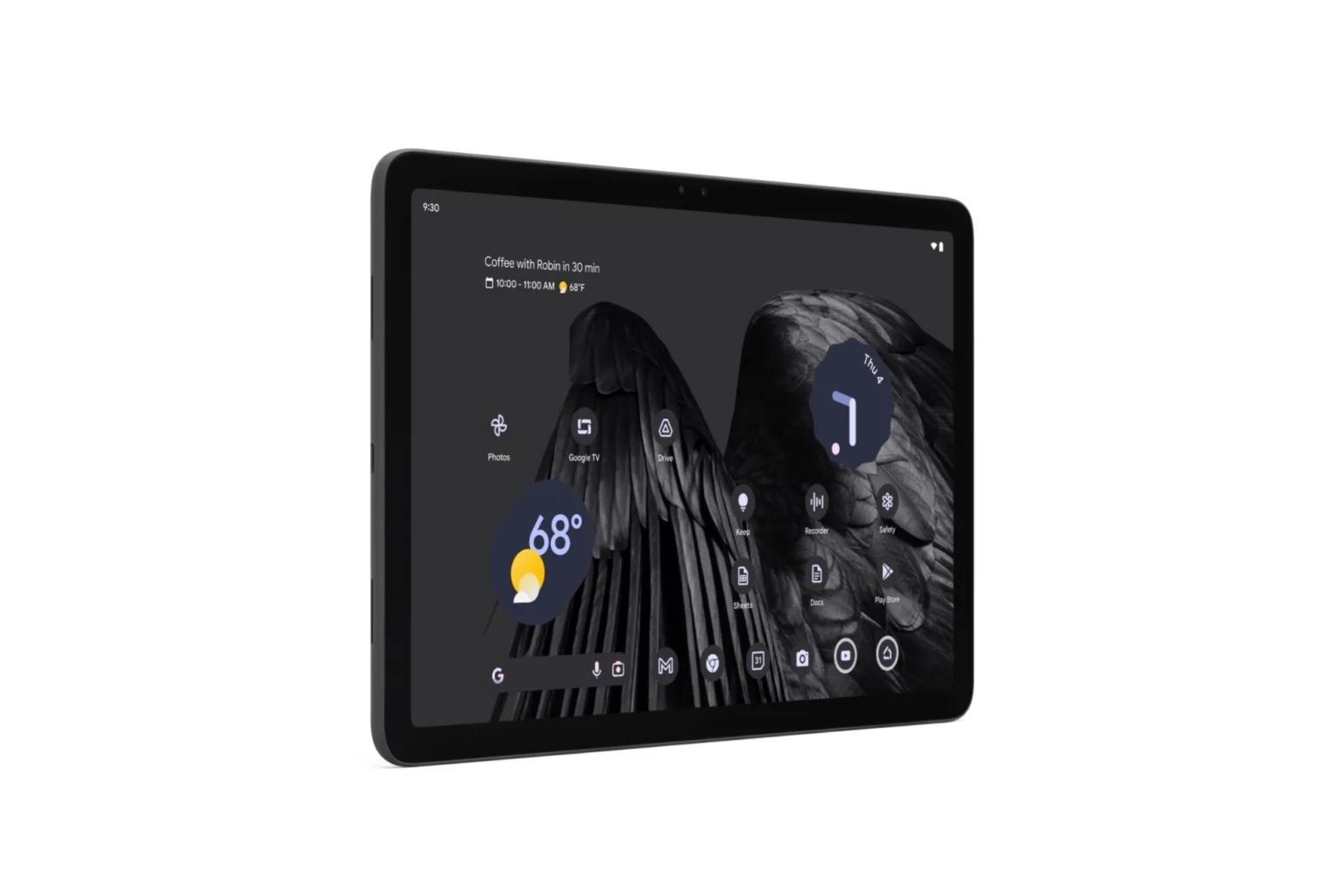 The Pixel Tablet may go dark with a fourth color option