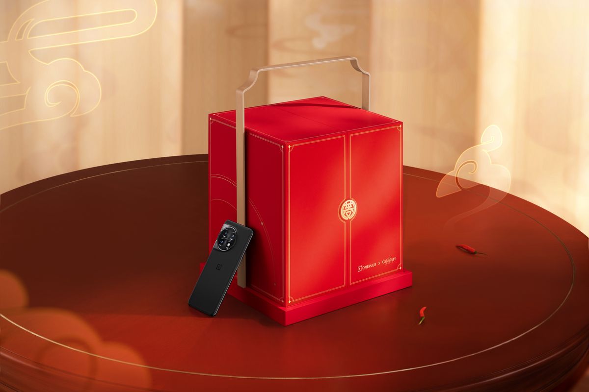 This OnePlus 11 custom gift box is specially designed for Genshin ...