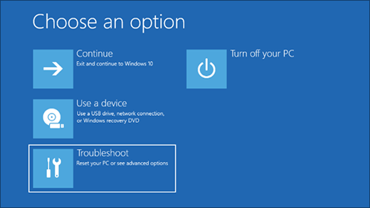 How to reset a Microsoft Surface device