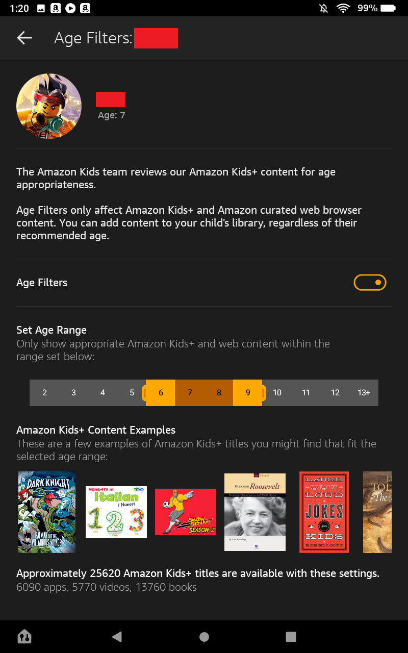 How to set up parental controls on Amazon Fire tablets