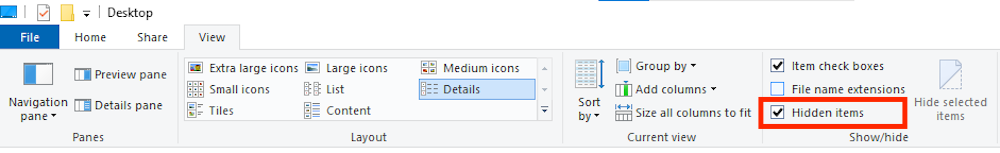 How to hide files on Windows 11
