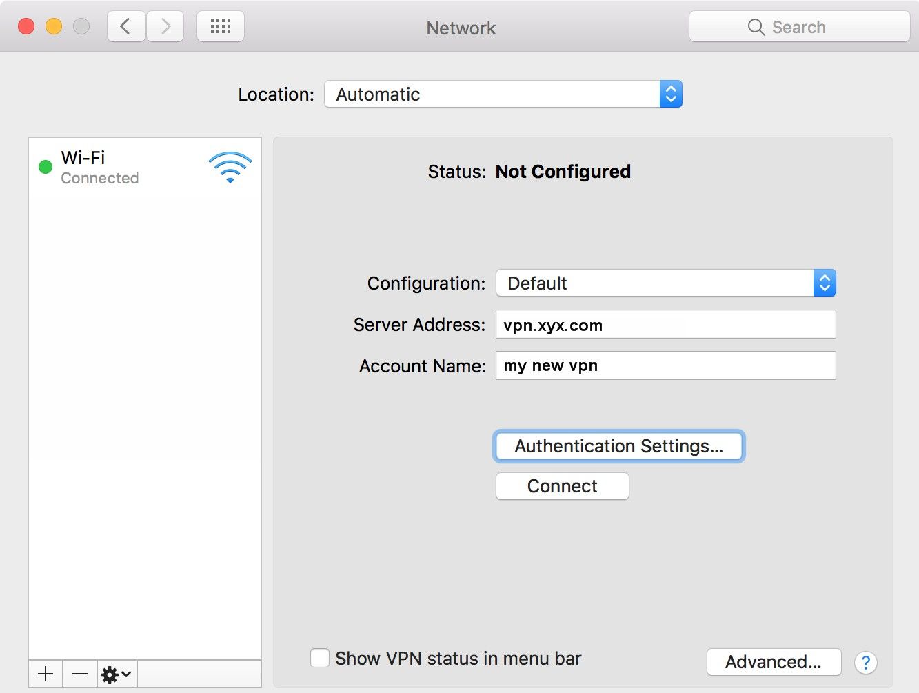 How to install a VPN on Mac