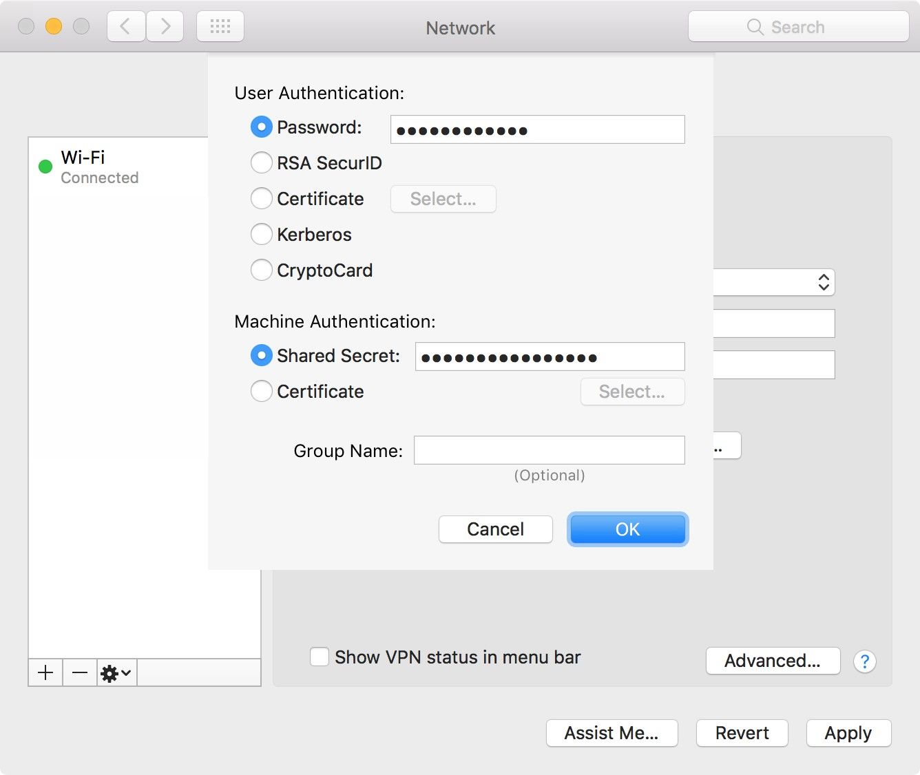How to install a VPN on Mac