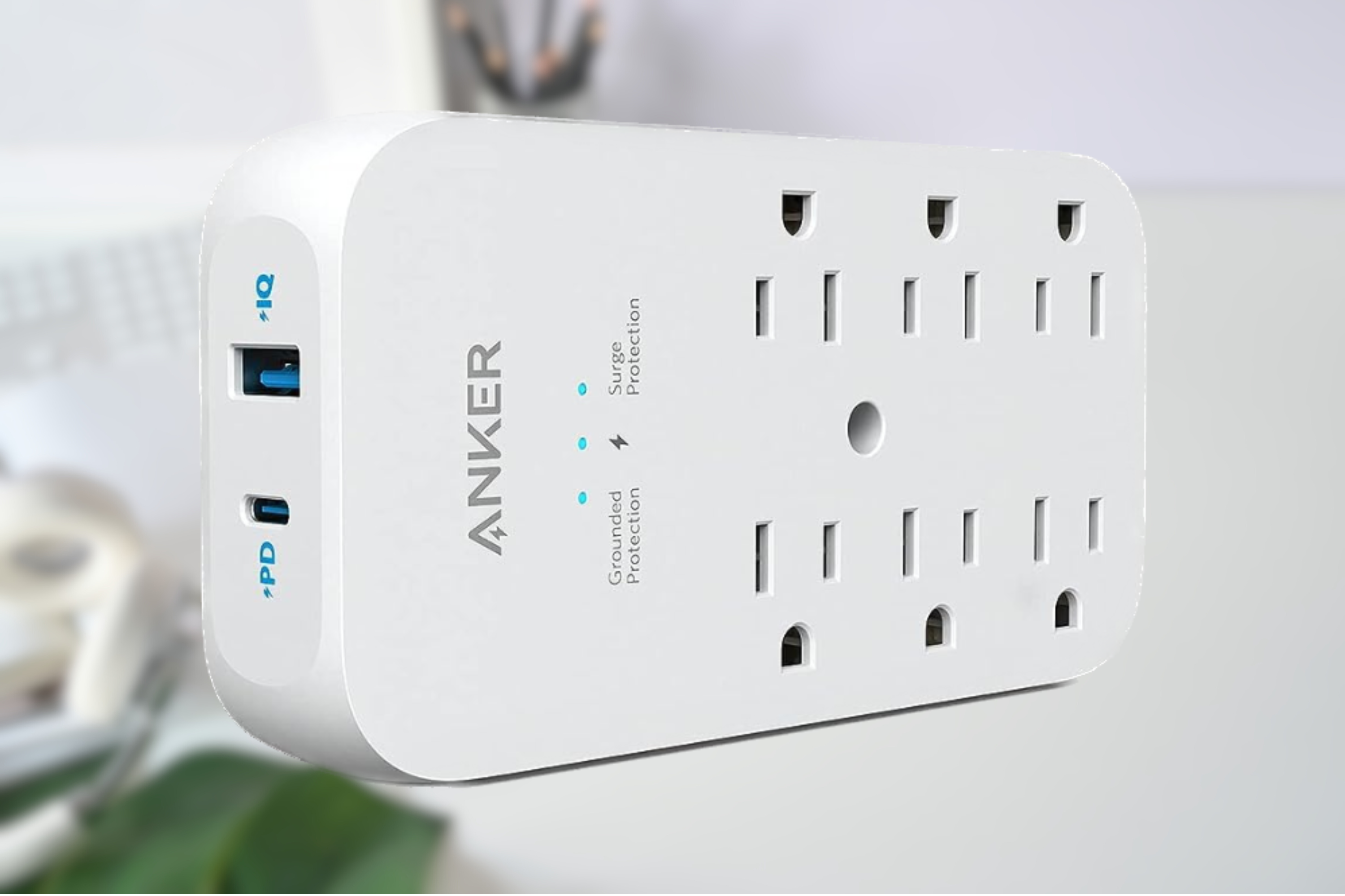 Charge 8 devices at once with Anker’s outlet extender for just $16 now