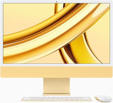What colors does the 24-inch iMac (M3, 2023) come in?