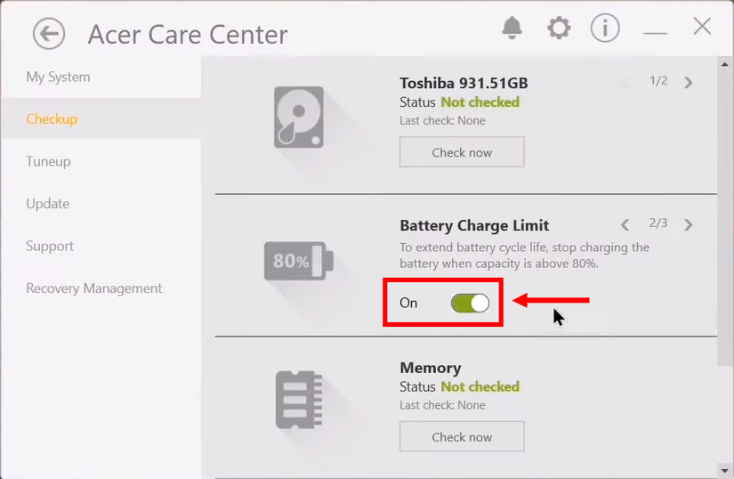 How to limit battery charge to 80% on Windows 11