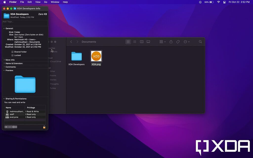 How to change a folder's icon on Mac