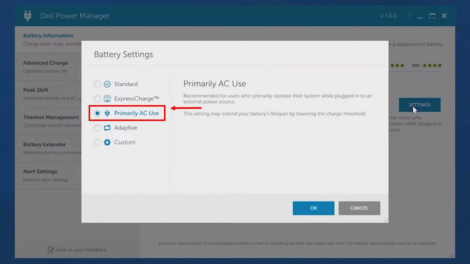 How to limit battery charge to 80% on Windows 11