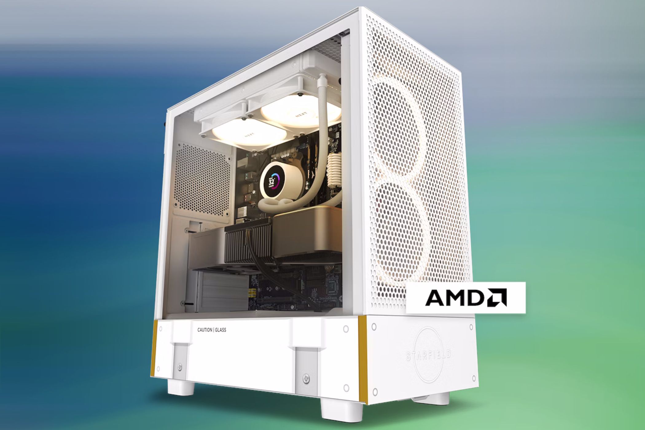 NZXT and Bethesda launch a Starfield-themed PC that's out-of-this-world