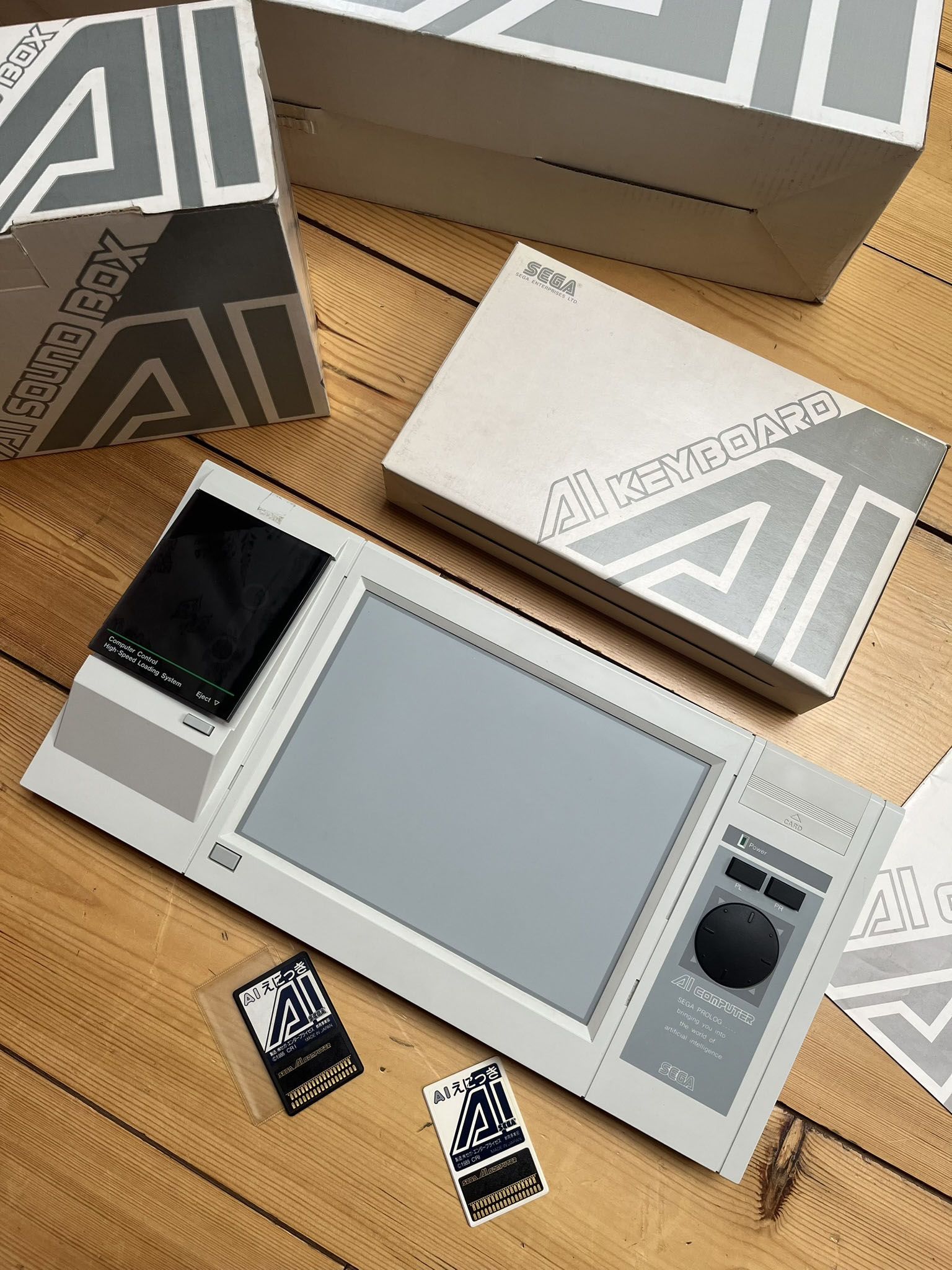 Sega's super rare "AI Computer" from 1986 has been found