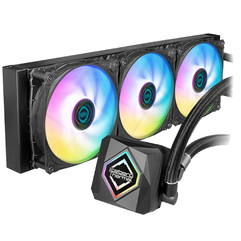Iceberg Thermal IceFLOE Oasis 360 review: A 360mm radiator-rocking AIO ...