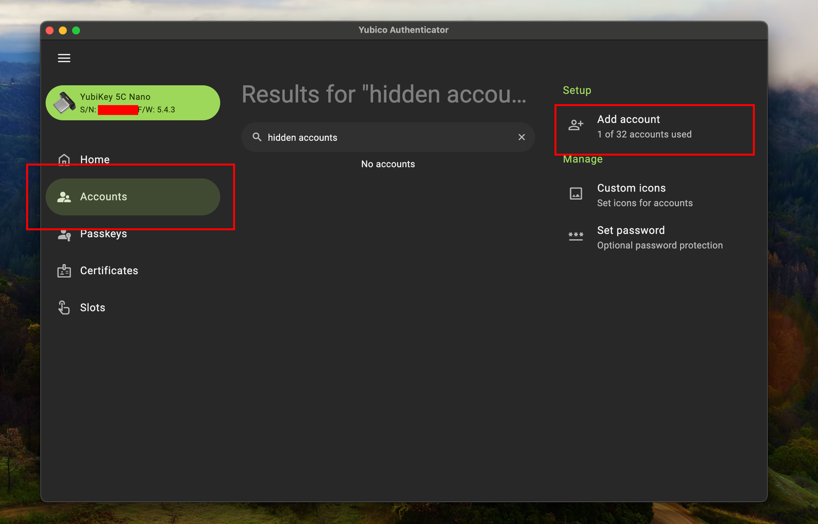 How to use your YubiKey for TOTP codes