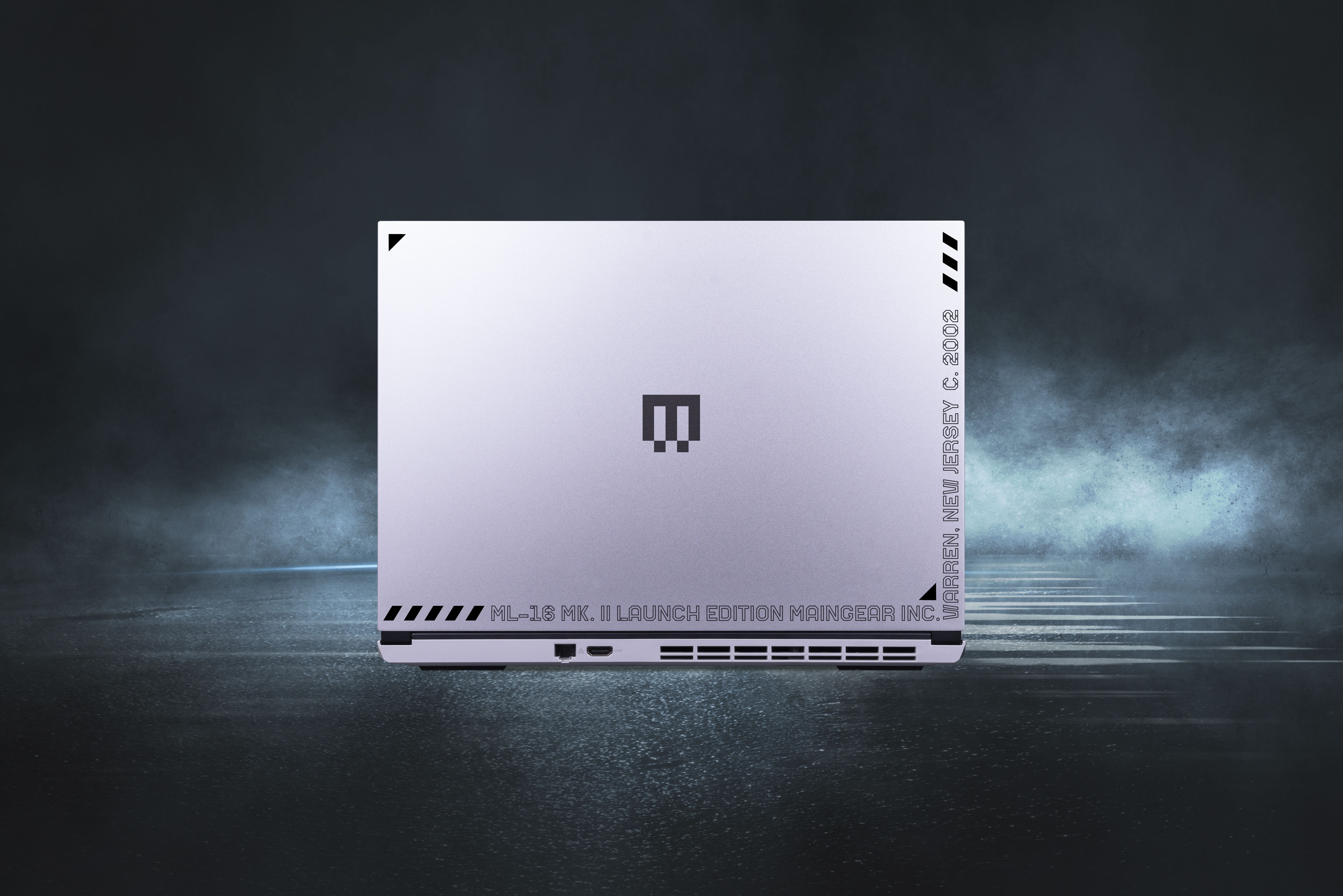 Maingear's new gaming laptop has powerful specs and a customizable lid