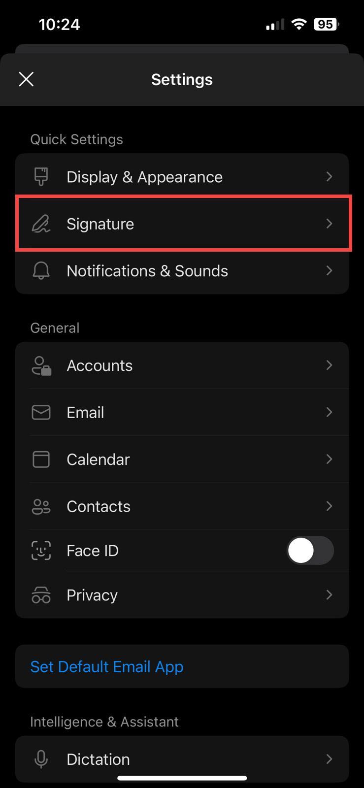 How to change your signature in Outlook