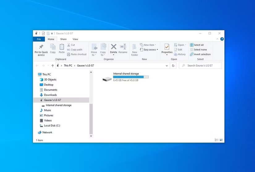 How to transfer files between Android and a Windows PC