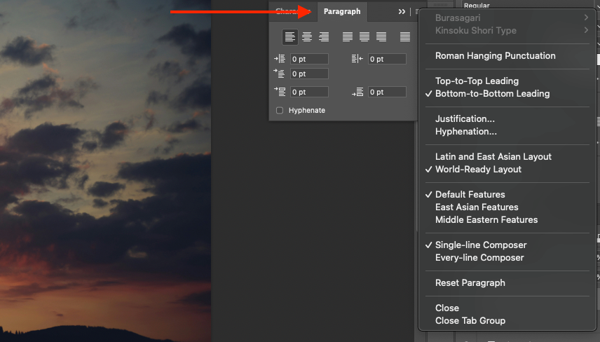 Edit text in Photoshop