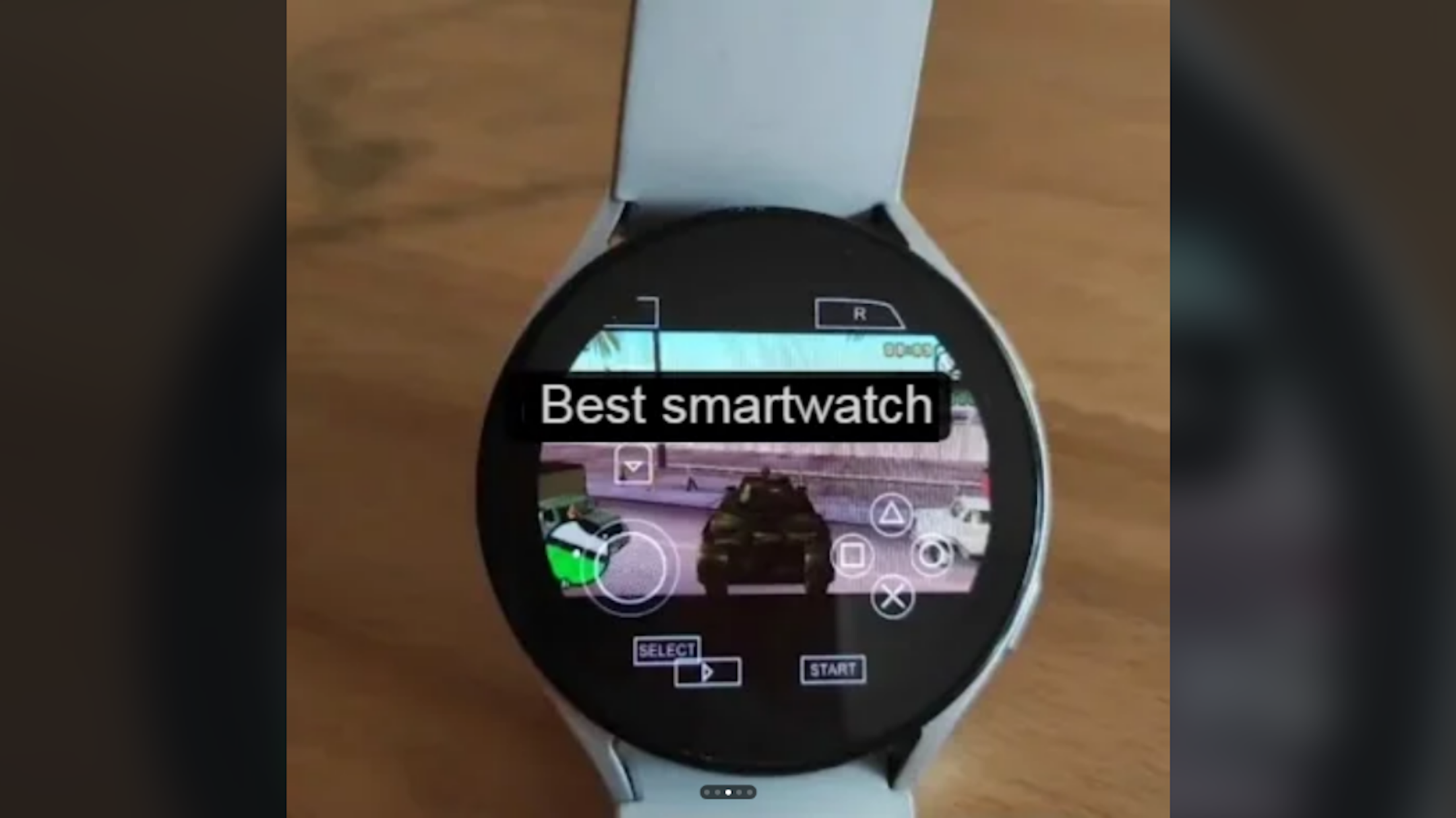 Someone got GTA running at 60FPS on a Galaxy Watch, and I'm seriously ...