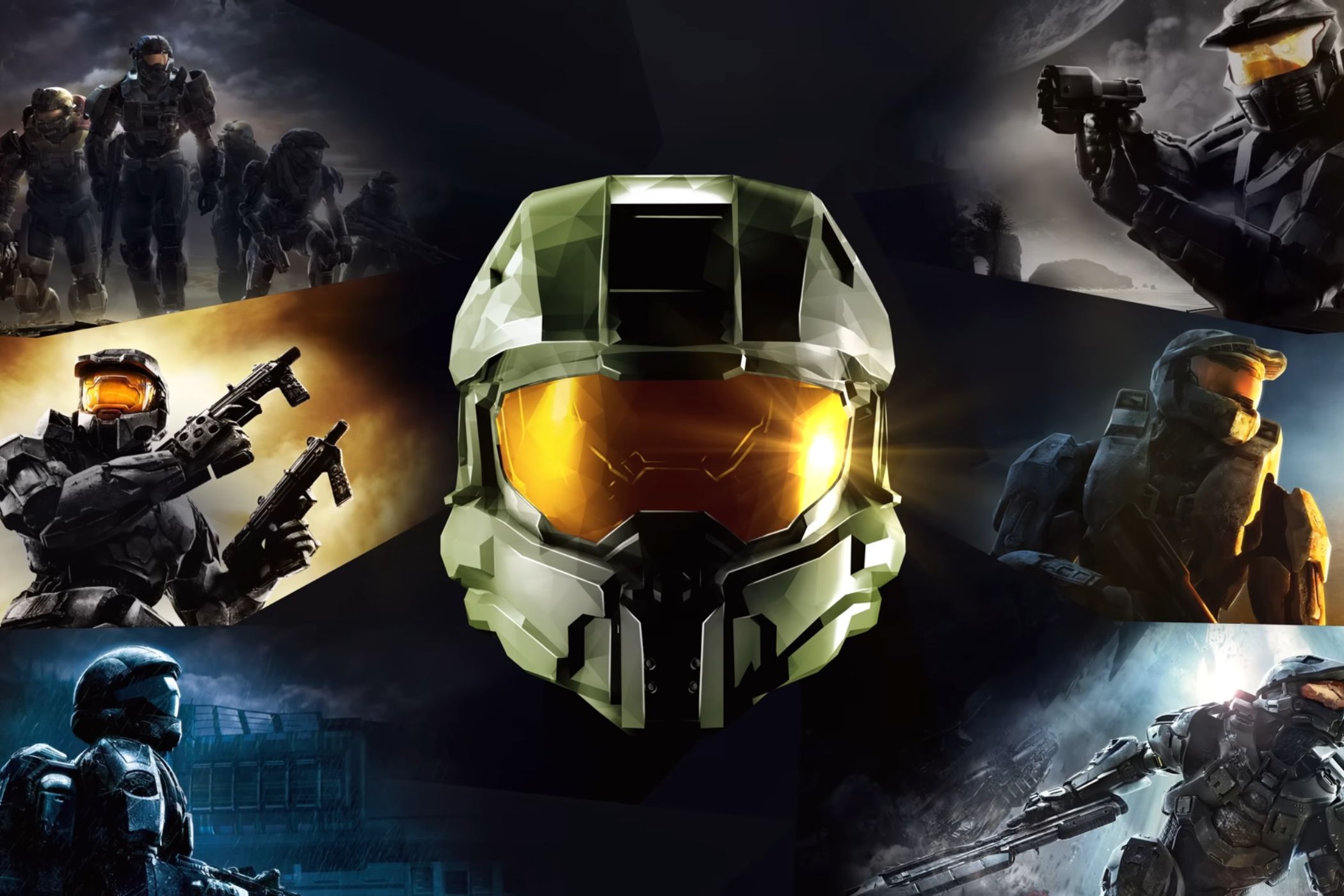 Master Chief Logo Halo: The Master Chief Collection Coming PC, Will Be
