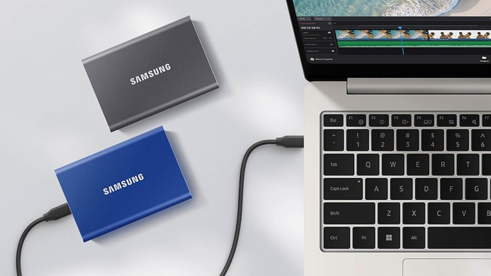 Take over half off this Samsung 2TB portable SSD that delivers ...