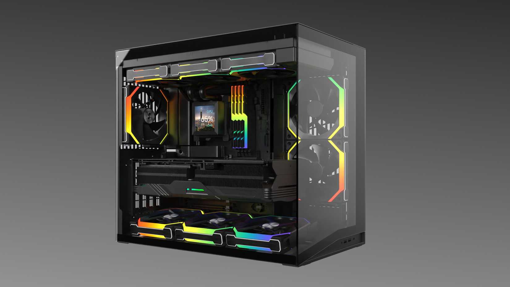 I love Lian Li's new line-up of PC cases and power supplies